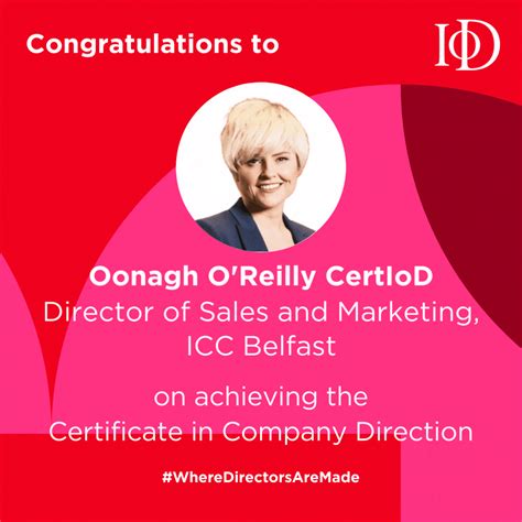 Wheredirectorsaremade Congratulations Leaders Kirsty Mcmanus Dip Iod Mba 27 Comments