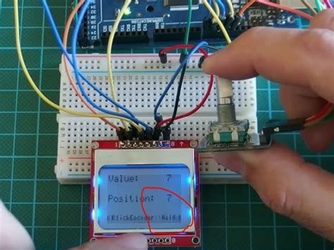 Rotary Encoder With Arduino And Nokia 5110 Lcd Tutorial Artofit