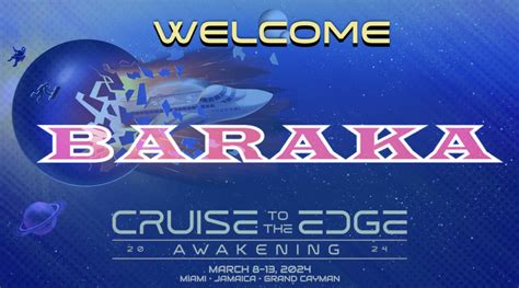 依知川伸一 On Twitter 【baraka】2024年3月、マイアミからジャマイカ、グランドキャニオンを巡る船上のフェスティバルcruise To The Edgeへの3回目の出演が