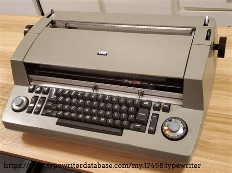 197x Ibm Selectric Composer On The Typewriter Database