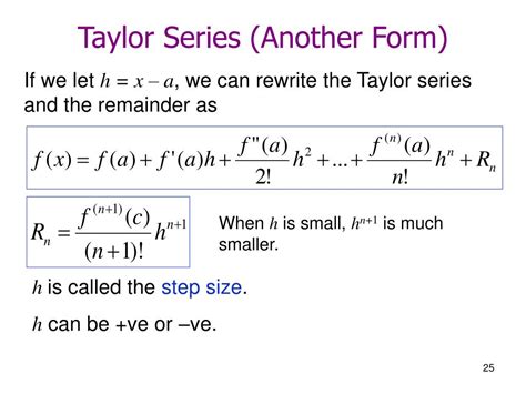 Ppt Part 3 Truncation Errors Powerpoint Presentation Free Download