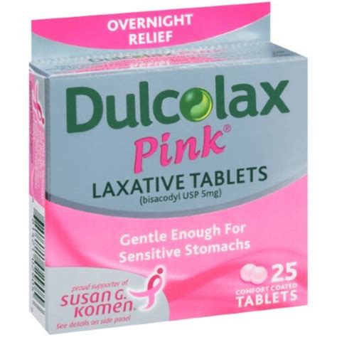 Dulcolax Laxative Tablets For Women 25 Tabs By Dulcolax Pack Of 16 16 Pack Kroger