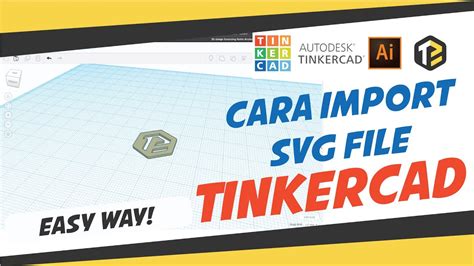 How To Import Custom Shape Svg Tinkercad And Illustrator Tutorial Youtube