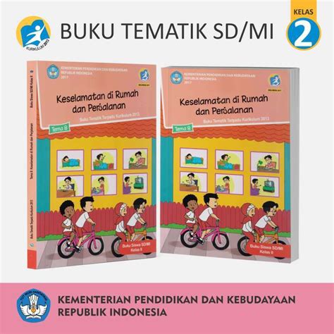 Jual Buku Tematik Kelas 2 Buku Pelajaran Sd Kelas 2 Kemendikbud K13
