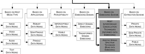 1 General Classification Of Data Hiding Download Scientific Diagram