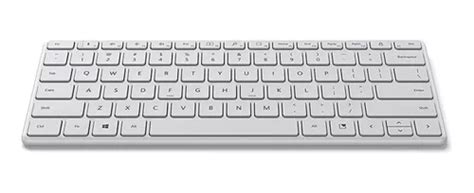 Teclado Microsoft Bluetooth Compact Glaciar 21y 00033