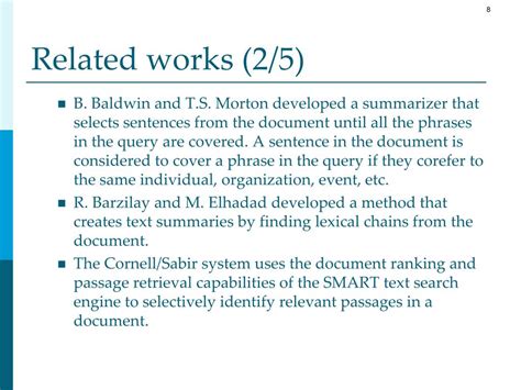 Ppt Generic Text Summarization Using Relevance Measure And Latent