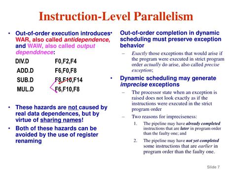 Ppt Instruction Level Parallelism Powerpoint Presentation Free Download Id1135157