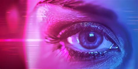 Premium Photo Enhancing Security With Eye Biometric Scan Technology Protecting Personal Data