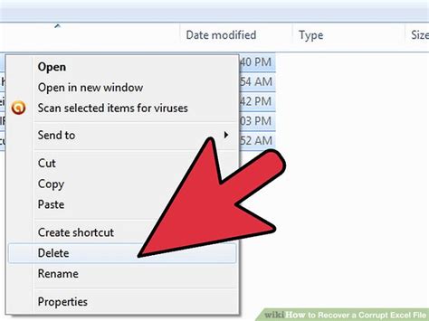 Ways To Recover A Corrupt Excel File WikiHow