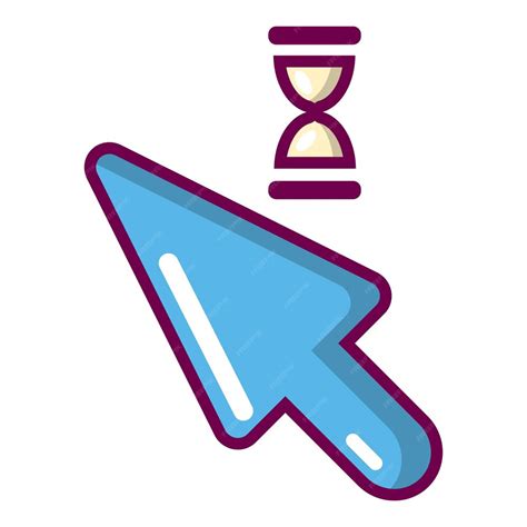 Premium Vector Cursor Icon Cartoon Illustration Of Cursor Vector Icon For Web