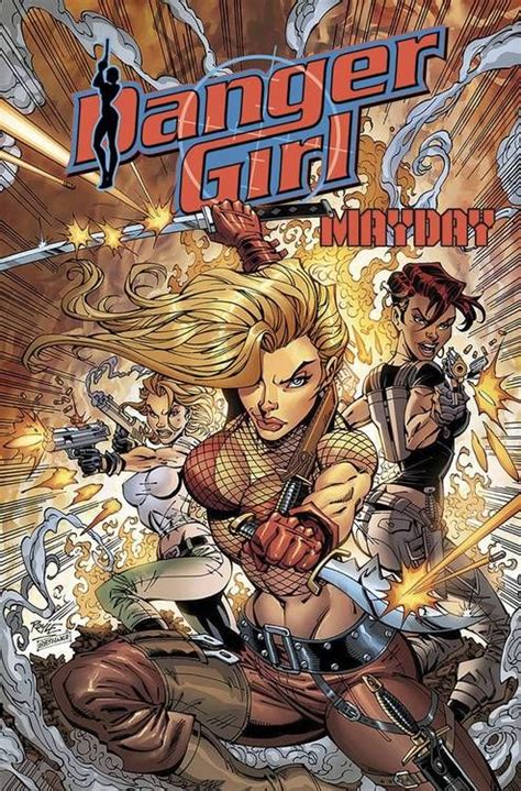 Danger Girl Superhéroes Dibujos Cómic