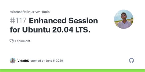 enhanced session for ubuntu 20 04 lts · issue 117 · microsoft linux