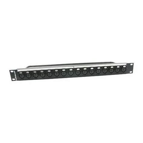 Switchcraft QGPK116FB Patch Panel XLR 16 Ports Price From Rs 14425 Unit Onwards