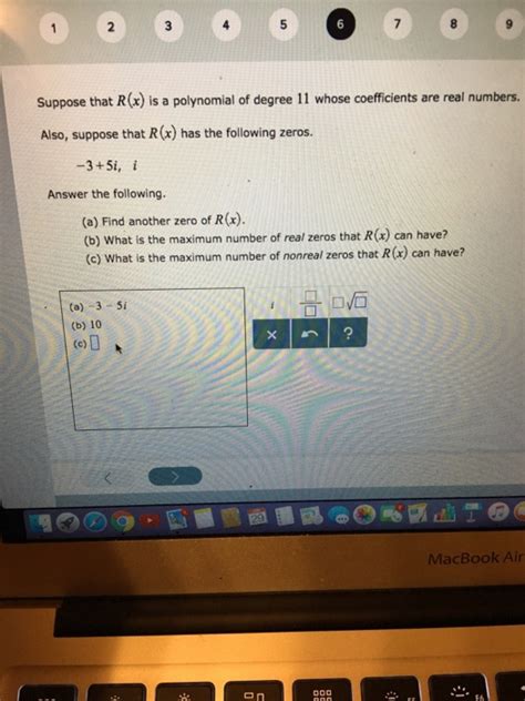Solved Suppose That R X Is A Polynomial Of Degree 11 Whose