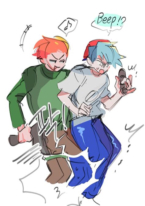 삼구 on Twitter Anime vs cartoon Friday night Funkin