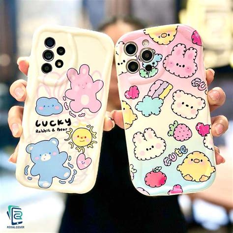 قاب طرح دار Rc 435 Cute Rabbit رویال کاور