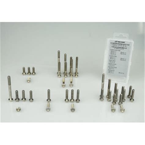 Scar Titanium Engine Bolt Kit Kawasaki Kx250f 2011 2020 42 Pieces