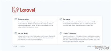 Php 기반의 웹 개발 프레임워크 Laravel Happycgi