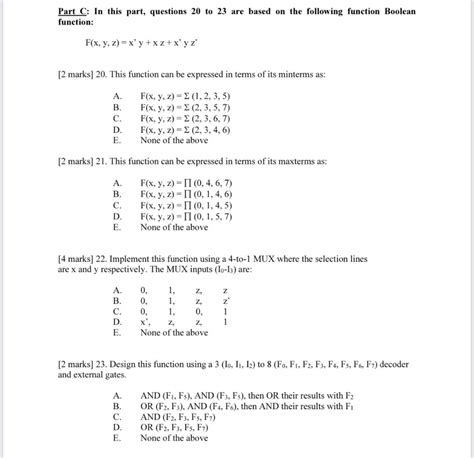 Solved Part C In This Part Questions To Are Based On Chegg
