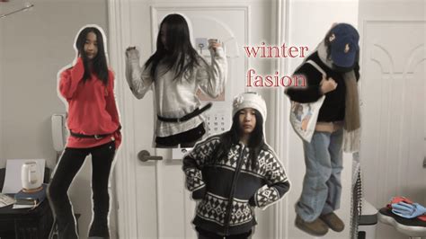 일주일 코디 옷 좋아하는 초딩은 어떻게 입을까 12년생의 겨울방학 코디 🌨️🧣 Youtube