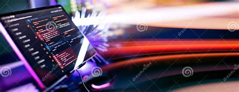 Technology Background Computer Script Programming Code Abstract