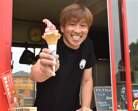 「農家が本気で作ったソフトクリーム」福岡・桂川町のイチゴ農家が店構える｜【西日本新聞me】