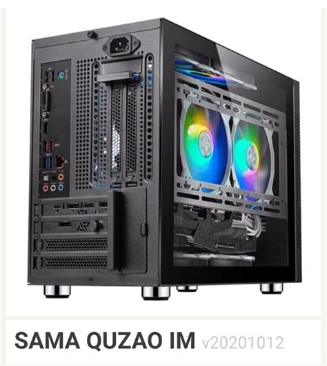 MATX ITX Case Grey Computers Tech Parts Accessories Other Accessories On Carousell