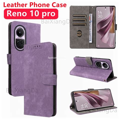 Flip Leather Phone Case For Oppo Reno 10 11 Pro Plus 10proplus 10pro
