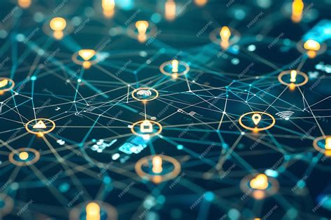 Premium Photo Exploring Iot And Social Networks In Digital Marketing