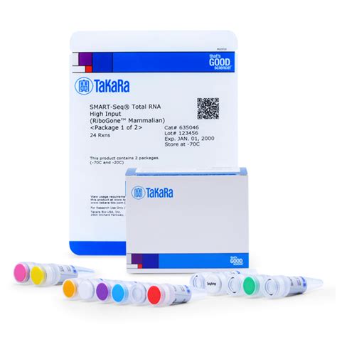 Smart Seq Total Rna High Input Ribogone Mammalian