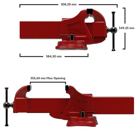 Fireball Tools Hardtail Heavy Duty Production Vise Gasweld