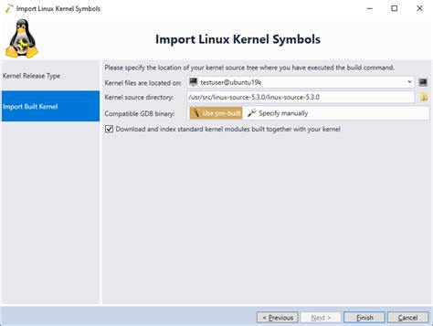 Manually Importing Kernel Symbols Into Visualkernel Sysprogs Tutorials
