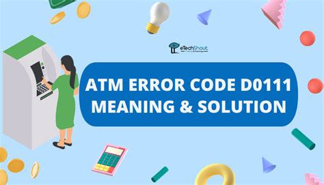 ATM Error Code D Meaning Solution