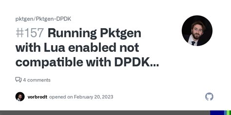 Running Pktgen With Lua Enabled Not Compatible With Dpdk Version