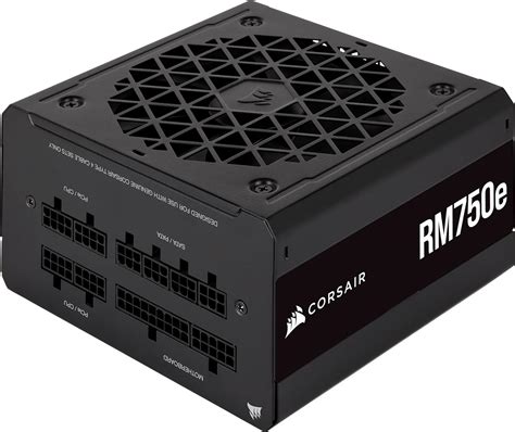 Corsair Rm750e 2023 Fully Modular Low Noise Power Supply Atx 3 1 And Pcie 5 1
