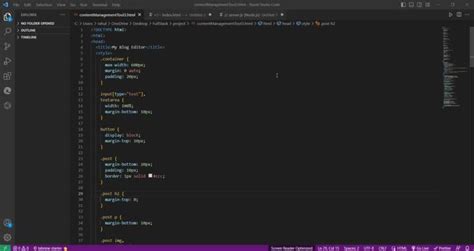 Video Mohd Hamza On Linkedin Internship Webdevelopment Bharatintern Linkedinfam Html