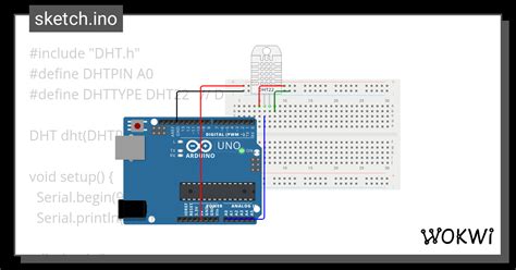 Simple Dht Simulation Wokwi Esp32 Stm32 Arduino Simulator