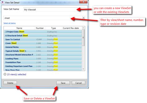 General Features Batch Publisher View Set Details