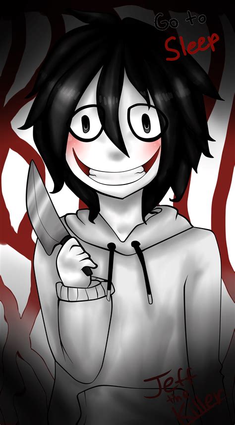 Jeff The Killer Drawing Anime