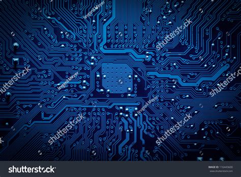 4587191 Blue Technology Background 이미지 스톡 사진 및 벡터 Shutterstock