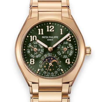 Patek Philippe Complications Automatic Moon Phase Brown Dial Mens