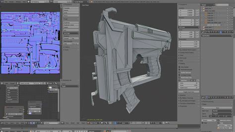 Modeling Weapons For A First Person Shooter CG Cookie