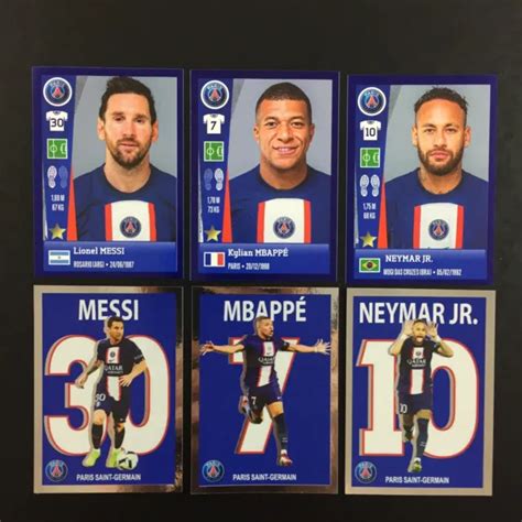 84214142 LIONEL MESSI NEYMAR Jr KYLIAN MBAPPE 2021 22 Topps UCL 62 PSA 10 EUR 33 22 PicClick FR