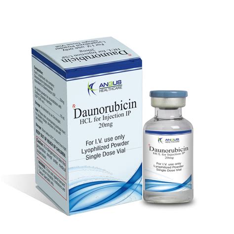Daunorubicin Hydrochloride Injection Ip 20mg At ₹ 600 Vial Daunorubicin Injections In Navi
