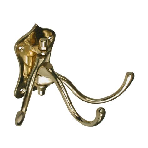 Richelieu Hardware Brass Triple Hook T5612130 The Home Depot