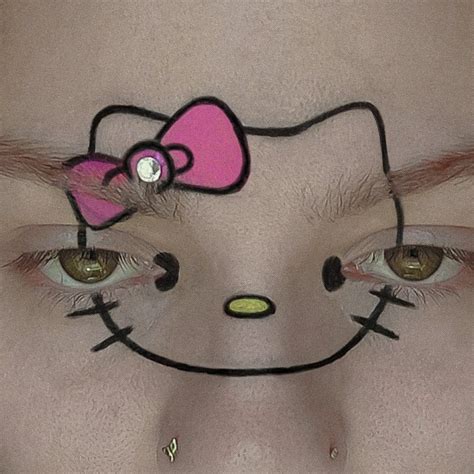 Y2k Hello Kitty Makeup Hello Kitty Makeup Hello Kitty Aesthetic