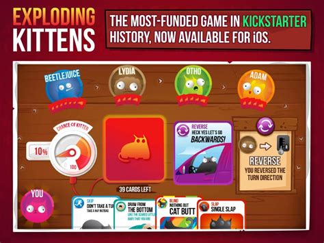 Exploding Kittens The Official Game скачать 5 3 10 на Ios