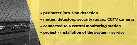 Perimeter Intrusion Detection System Private Security Company Protectus