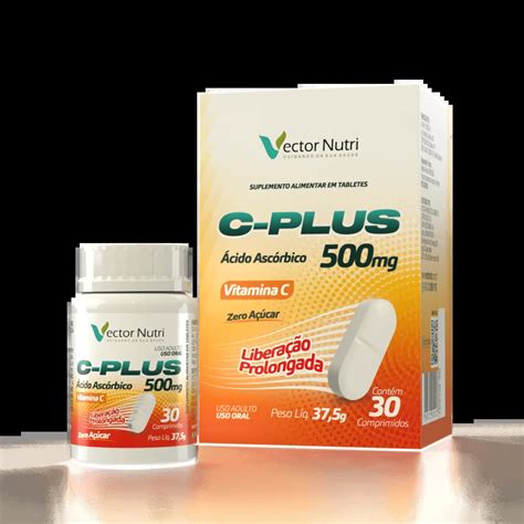 C Plus Vitamina C 500mg Vector Nutri